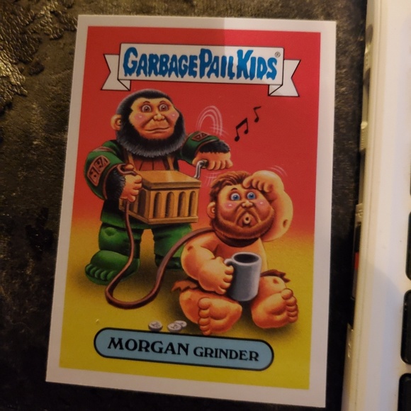 Other | Morgan Grinder 15a Garbage Pail Kids Card | Poshmark